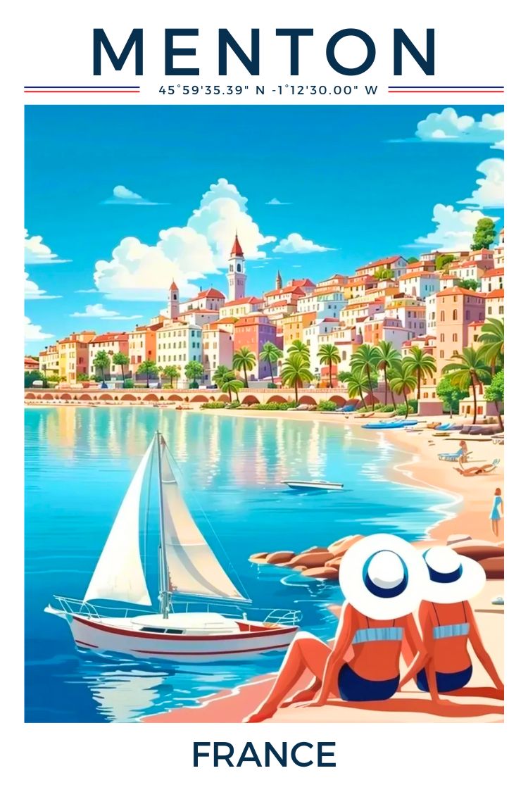 Top 6 des plus belles affiches de Menton à découvrir ici – Posters de ...