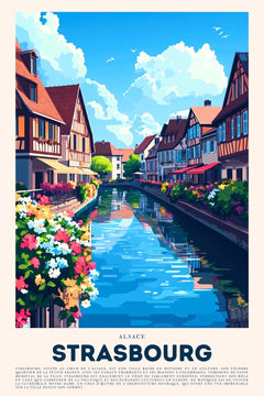 Affiches Alsace - Les posters de l'Alsace – Posters de nos régions