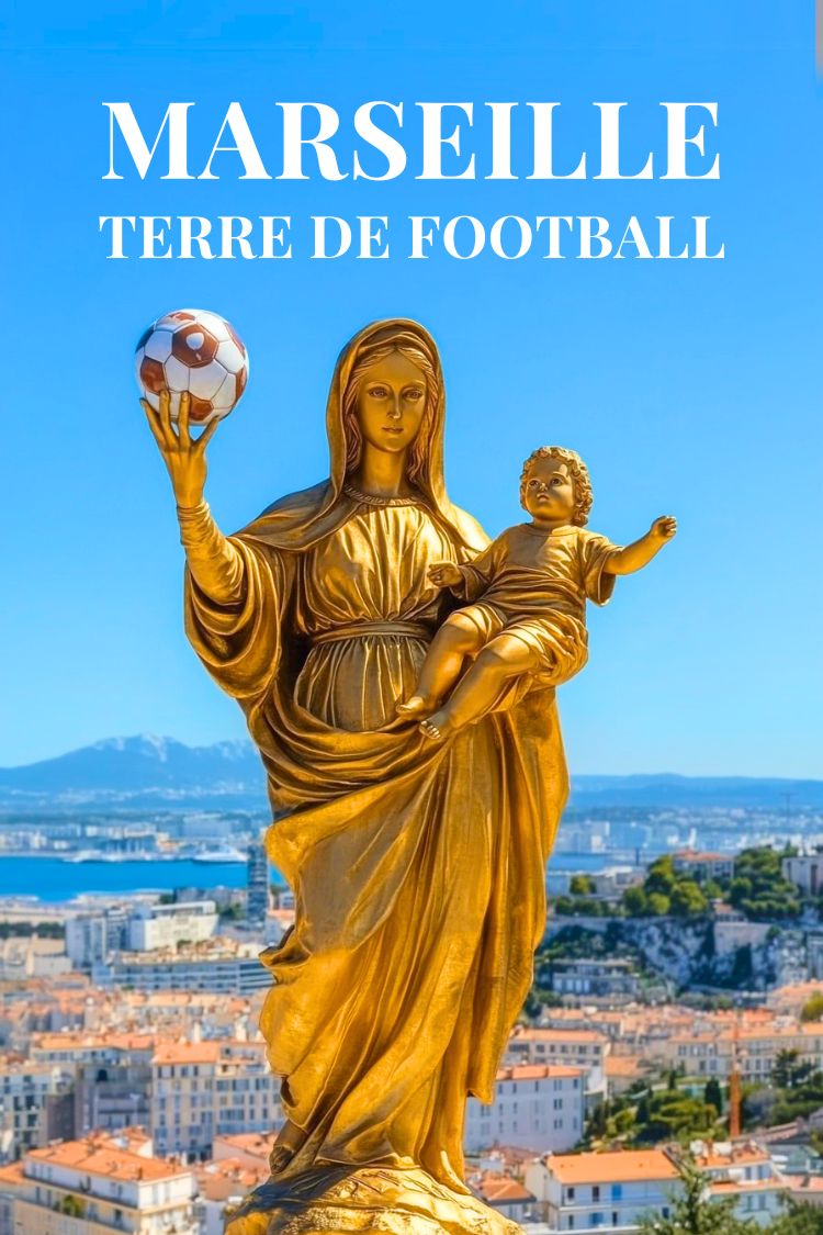 Affiche Humour Marseille foot et Bonne Mère – Posters de nos régions