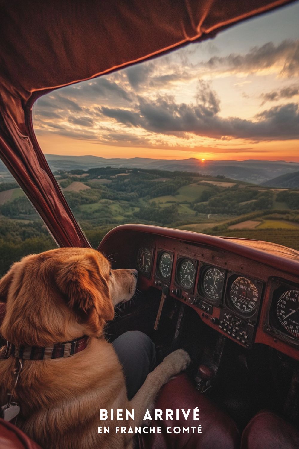 Affiche Franche Comté - Poster Paysage et Humour – Posters de nos régions
