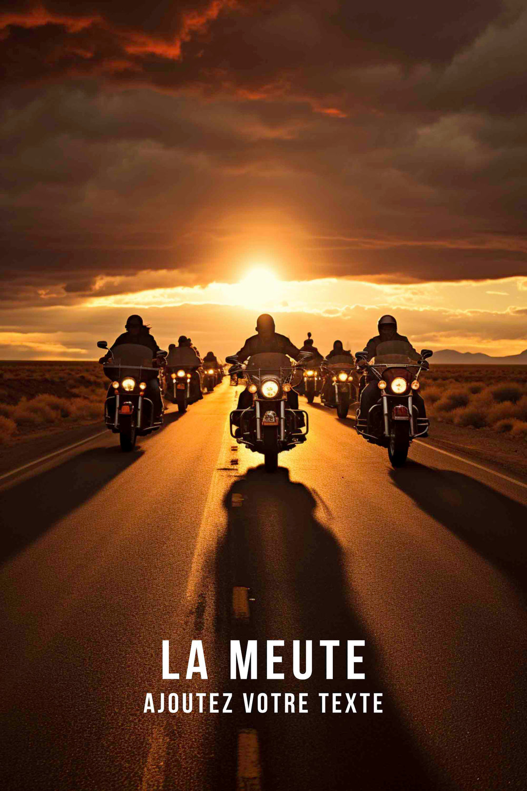 Affiche Motos - Posters motos design et retro – Posters de nos régions