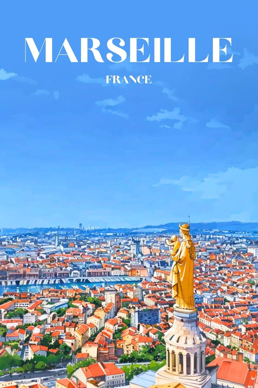 Affiches de Marseille - Posters déco 100% marseillais – Posters de nos ...