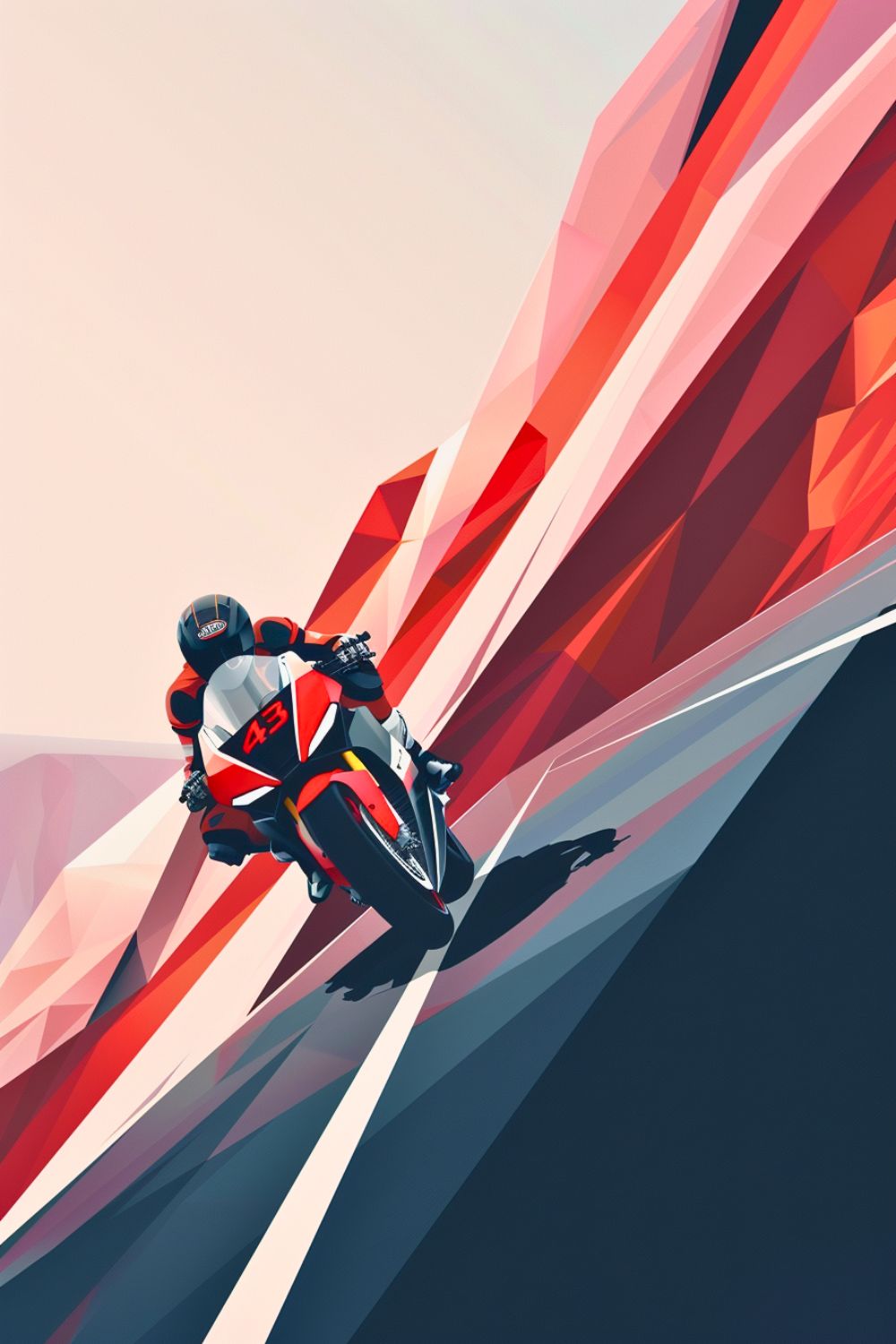 Affiche de moto - Poster Mural Design Modern Motard – Posters de nos ...