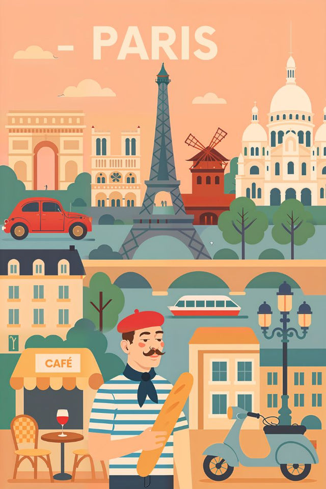 Affiches de Paris - Les incroyables Posters de Paris – Posters de nos régions