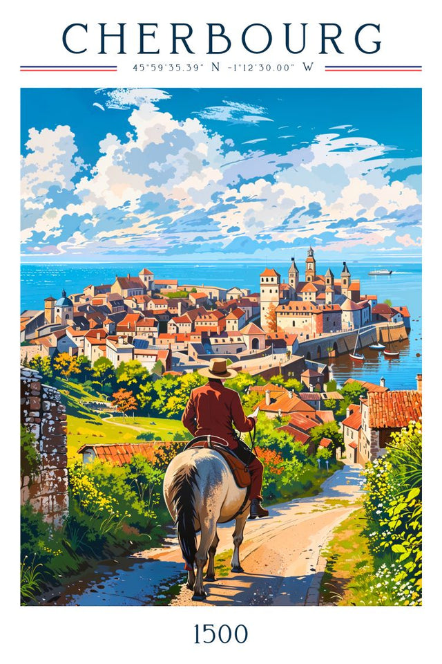 Affiches de Cherbourg - Posters déco de Cherbourg – Posters de nos régions