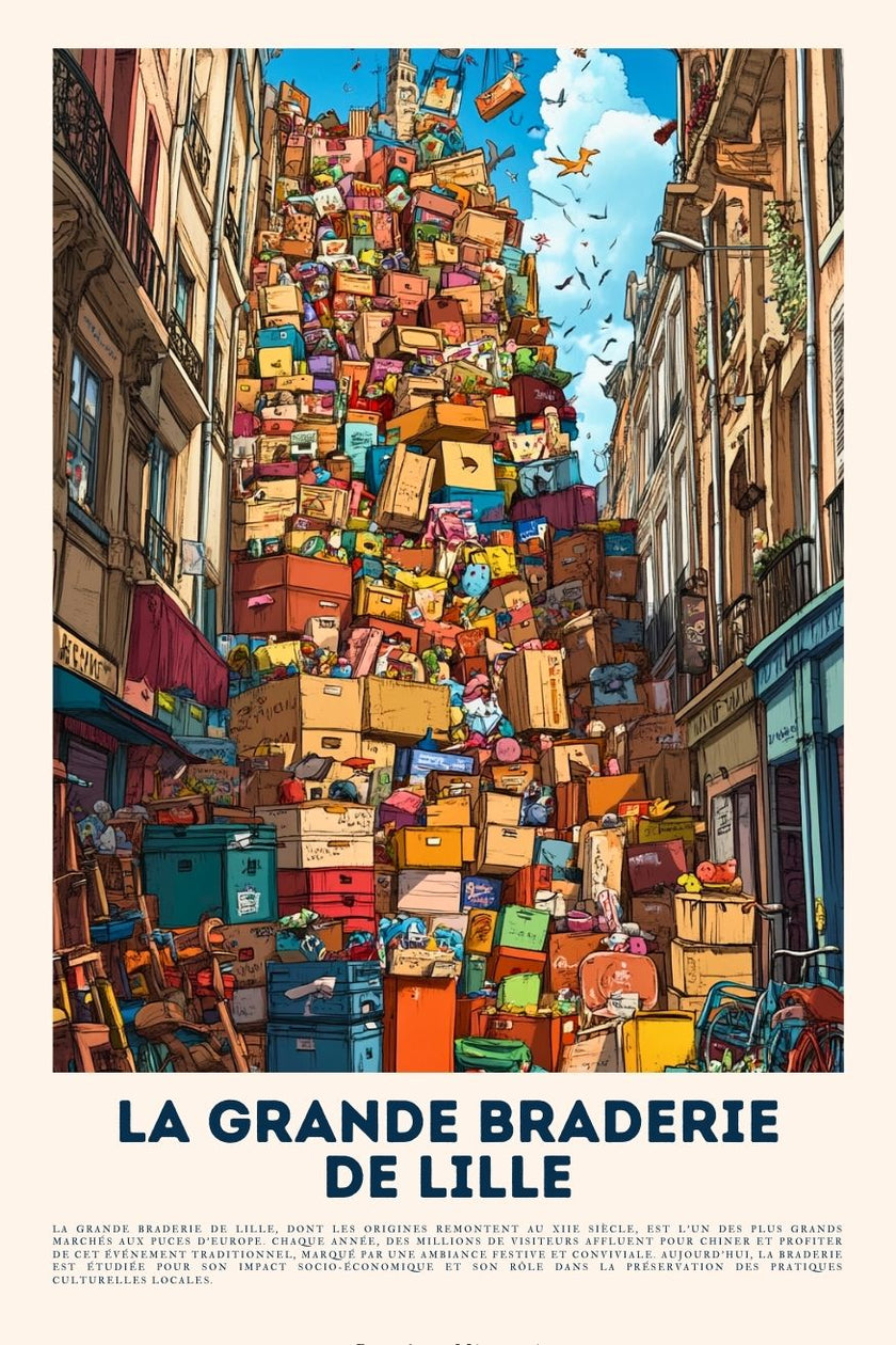 Illustrations Affiches Ff83 Grande Braderie D Et 233 Bandol Aout 2024