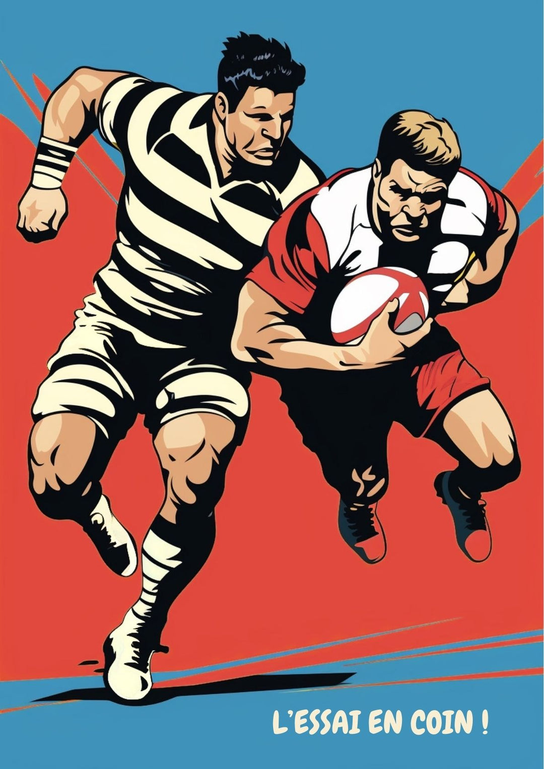 Affiche Poster de Rugby - Collection d'affiches de rugby - Poster de ...