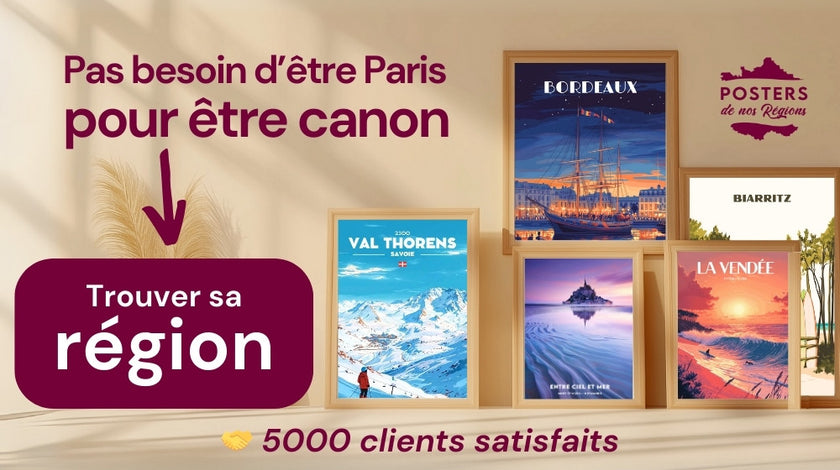 Affiches régions de France: superbe décoration murale - Pas cher ...